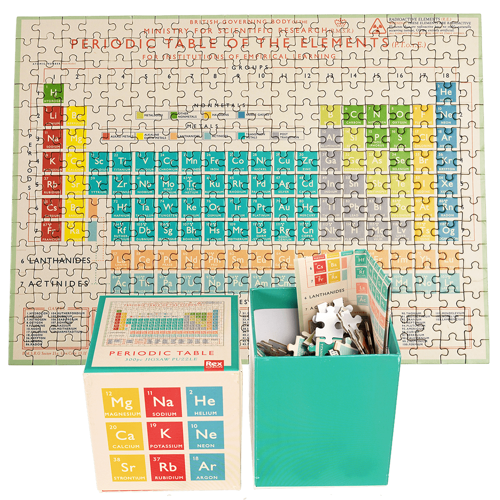 Jigsaw puzzle (300 pieces) - Periodic Table | ﻿Rex London