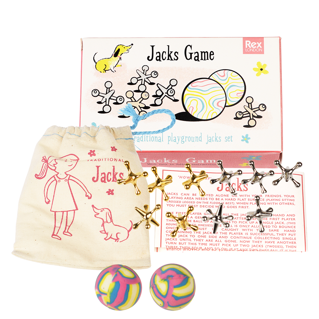 Traditional jacks playground game (SECONDS) | ﻿Rex London