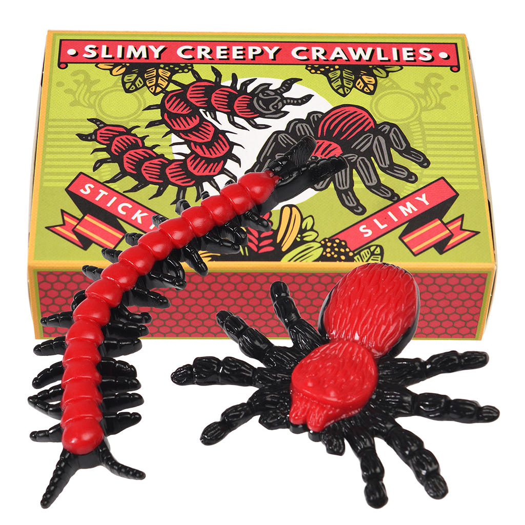 Slimy creepy crawlies in a box (set of two) | ﻿Rex London