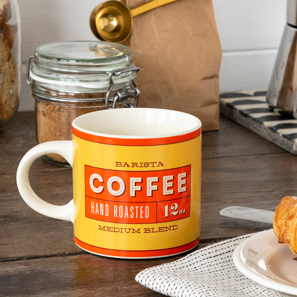 Vintage coffee mug 350ml - Barista | ﻿Rex London