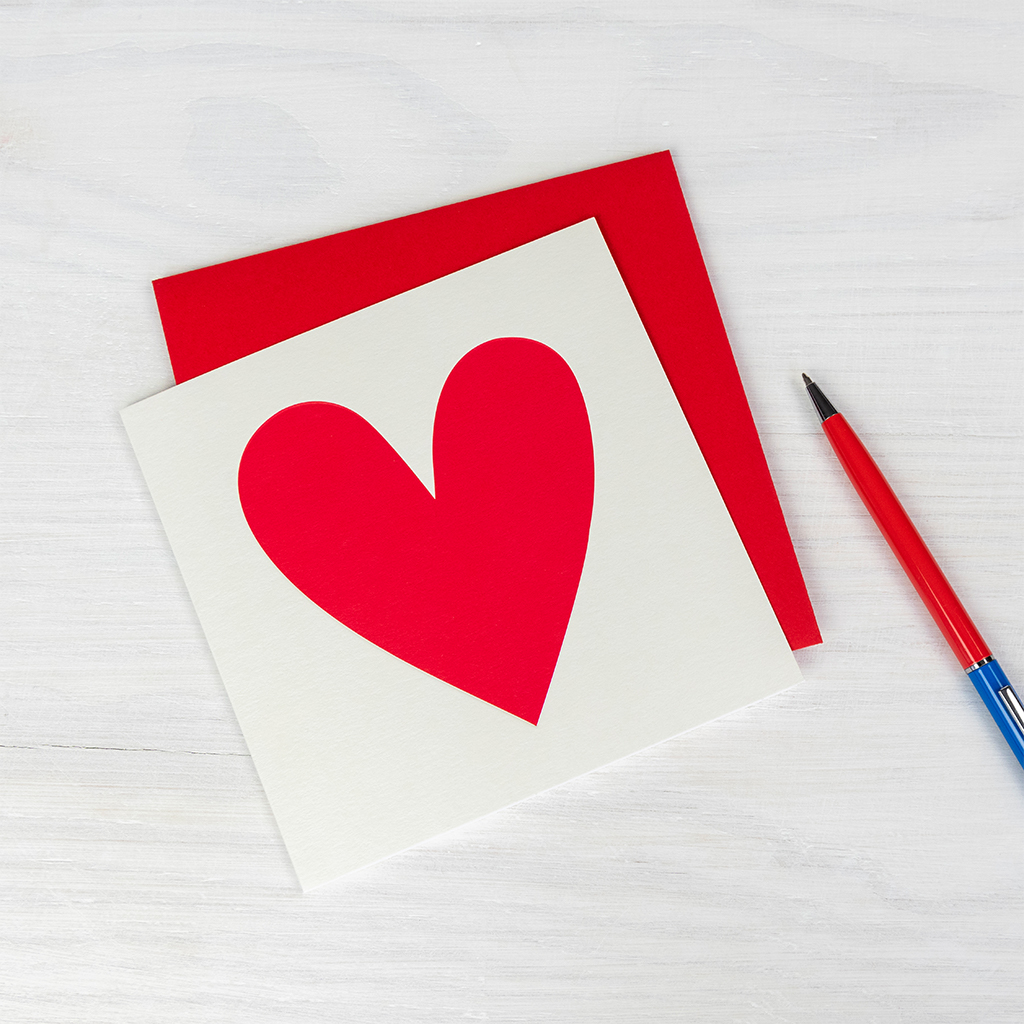 Big Heart Greeting Card | ﻿Rex London