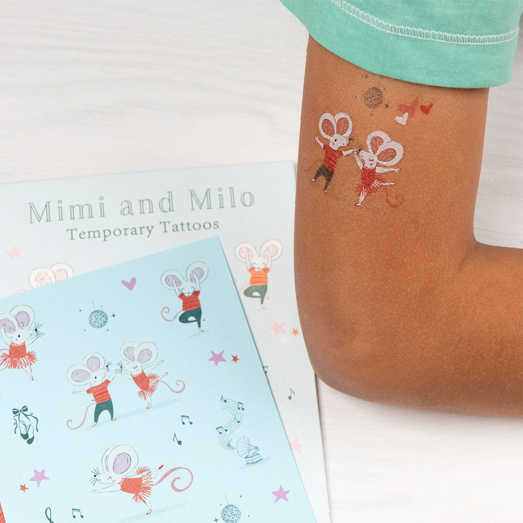Temporary tattoos - Mimi and Milo | ﻿Rex London