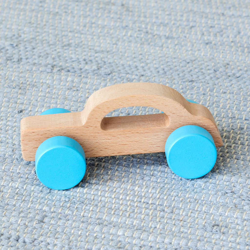 Wooden push along toy - Car | ﻿Rex London