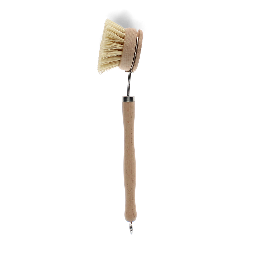 Long-handled wooden pan brush | ﻿Rex London