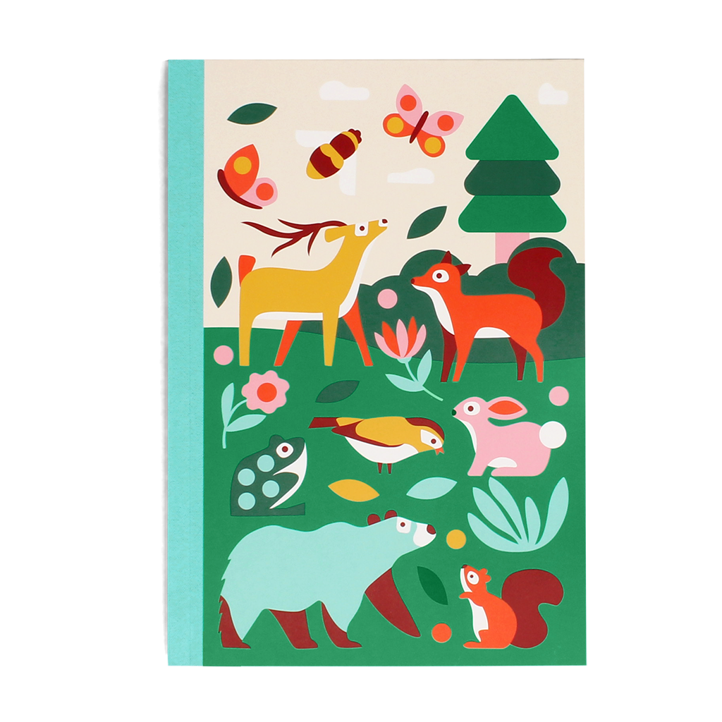 A5 notebook - Woodland | ﻿Rex London
