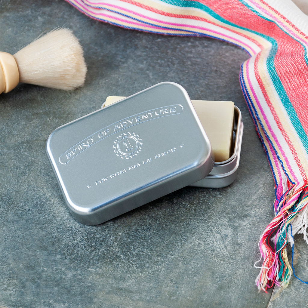 Aluminium soap dish - Spirit of Adventure | ﻿Rex London