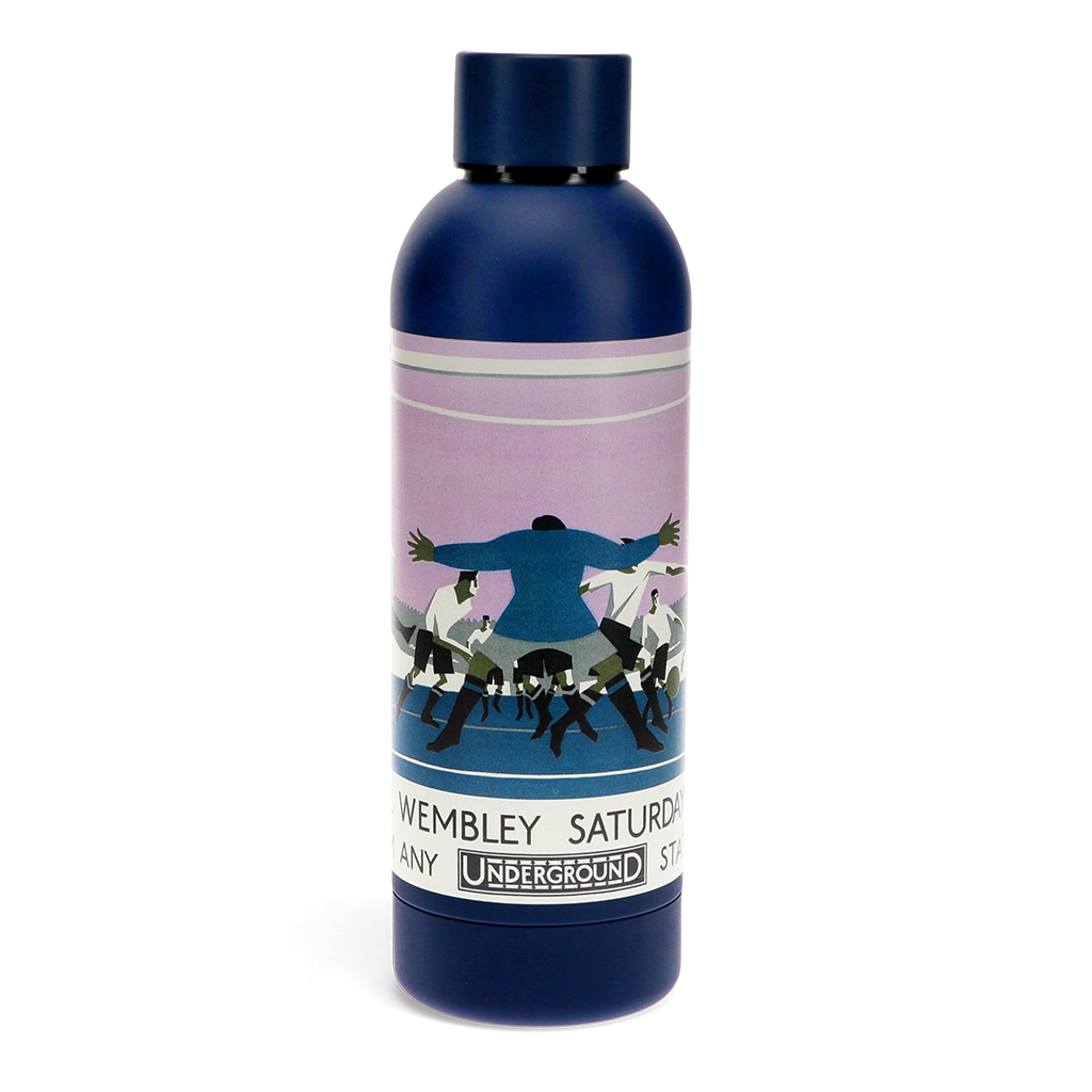 Water bottle - TfL Vintage Poster "Cup Final" (stainless steel, 500ml ...