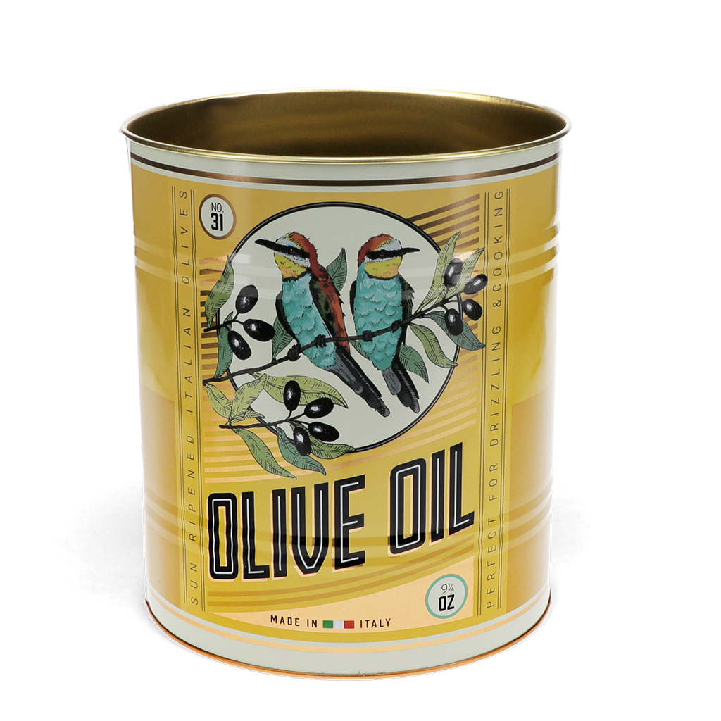 Large storage tin - Olive Oil | ﻿Rex London
