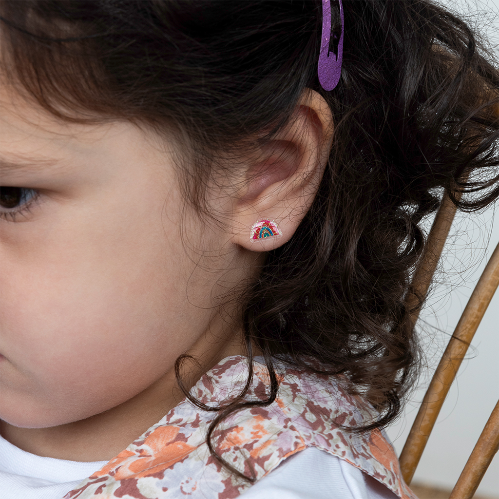 Stick on earrings for boys store