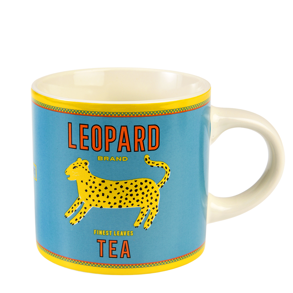 Ceramic mug 350ml - LEOPARD | ﻿Rex London