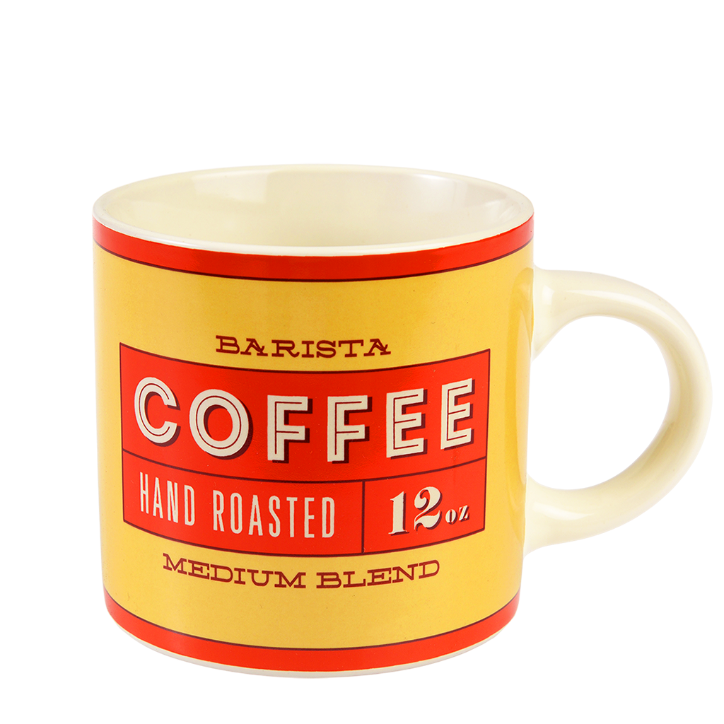 Vintage coffee mug 350ml - Barista | ﻿Rex London