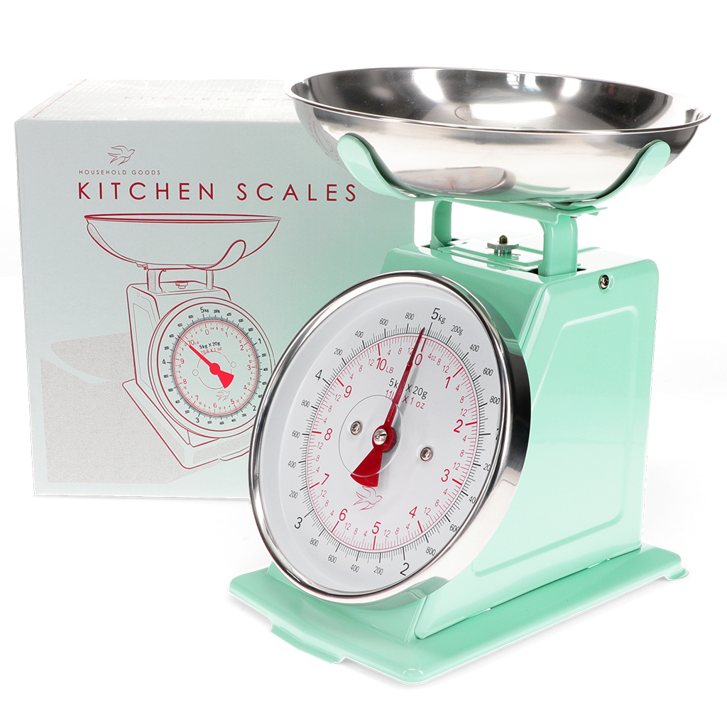 Kitchen scales - Pistachio green | ﻿Rex London