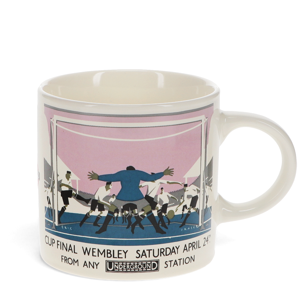 Ceramic mug - TfL Vintage Poster "Cup Final" | ﻿Rex London