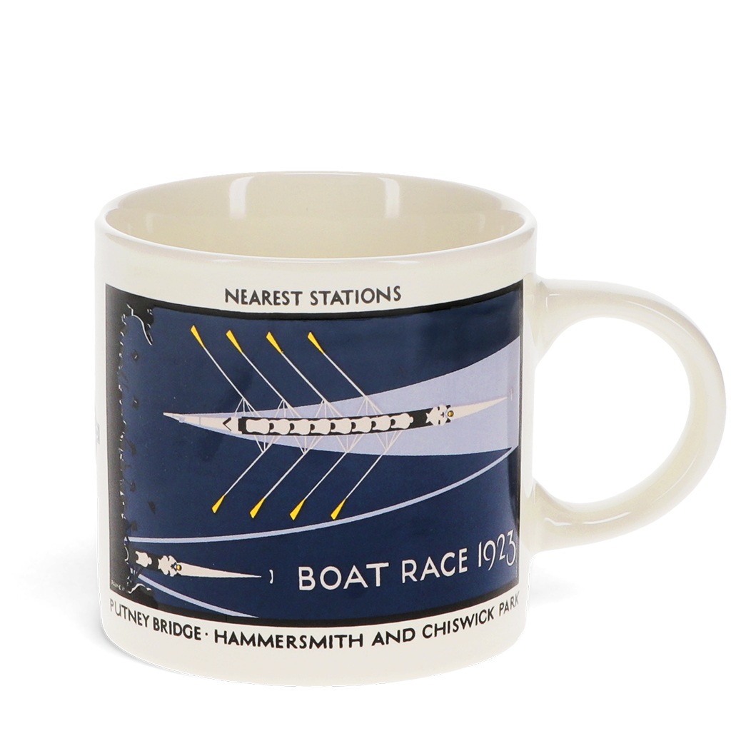 Ceramic mug - TfL Vintage Poster "Boat Race" | ﻿Rex London