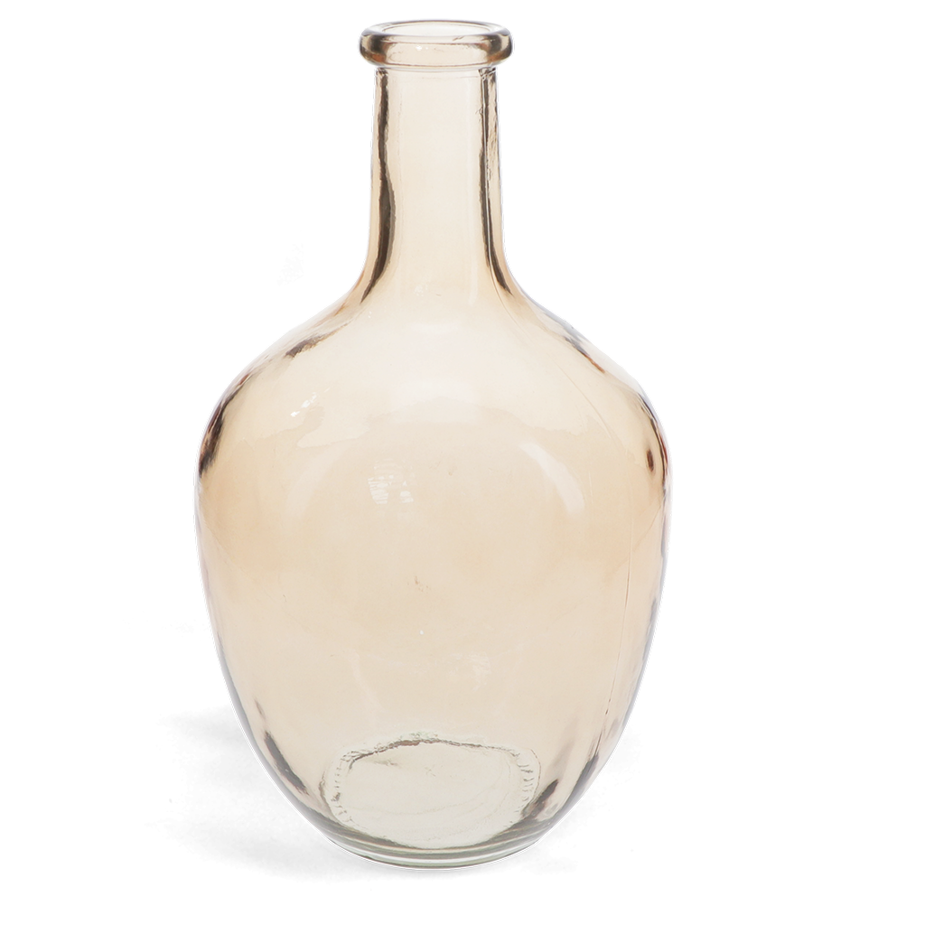 Large bottle vase (31cm) - Amber | ﻿Rex London