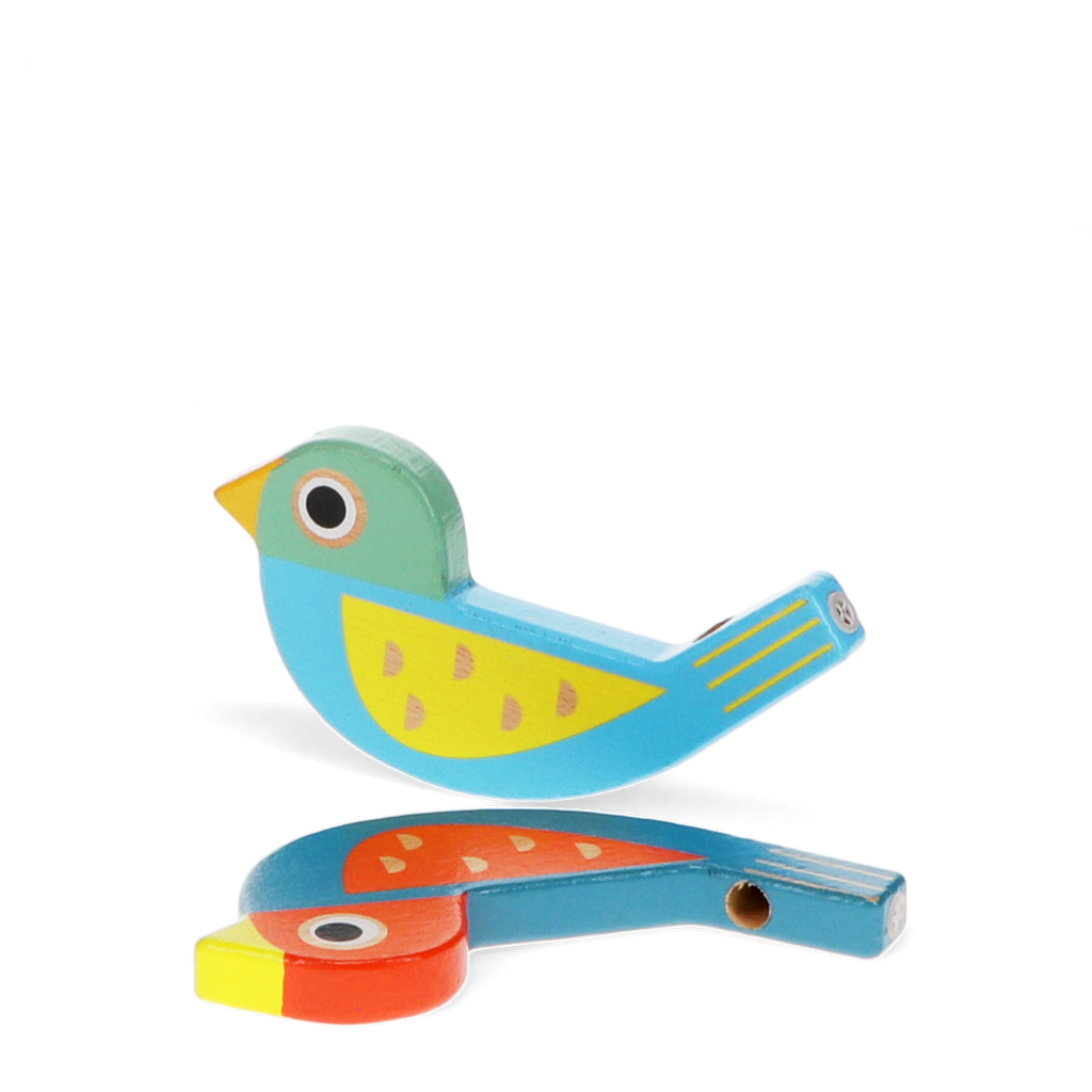 Wooden bird whistle - Assorted | ﻿Rex London
