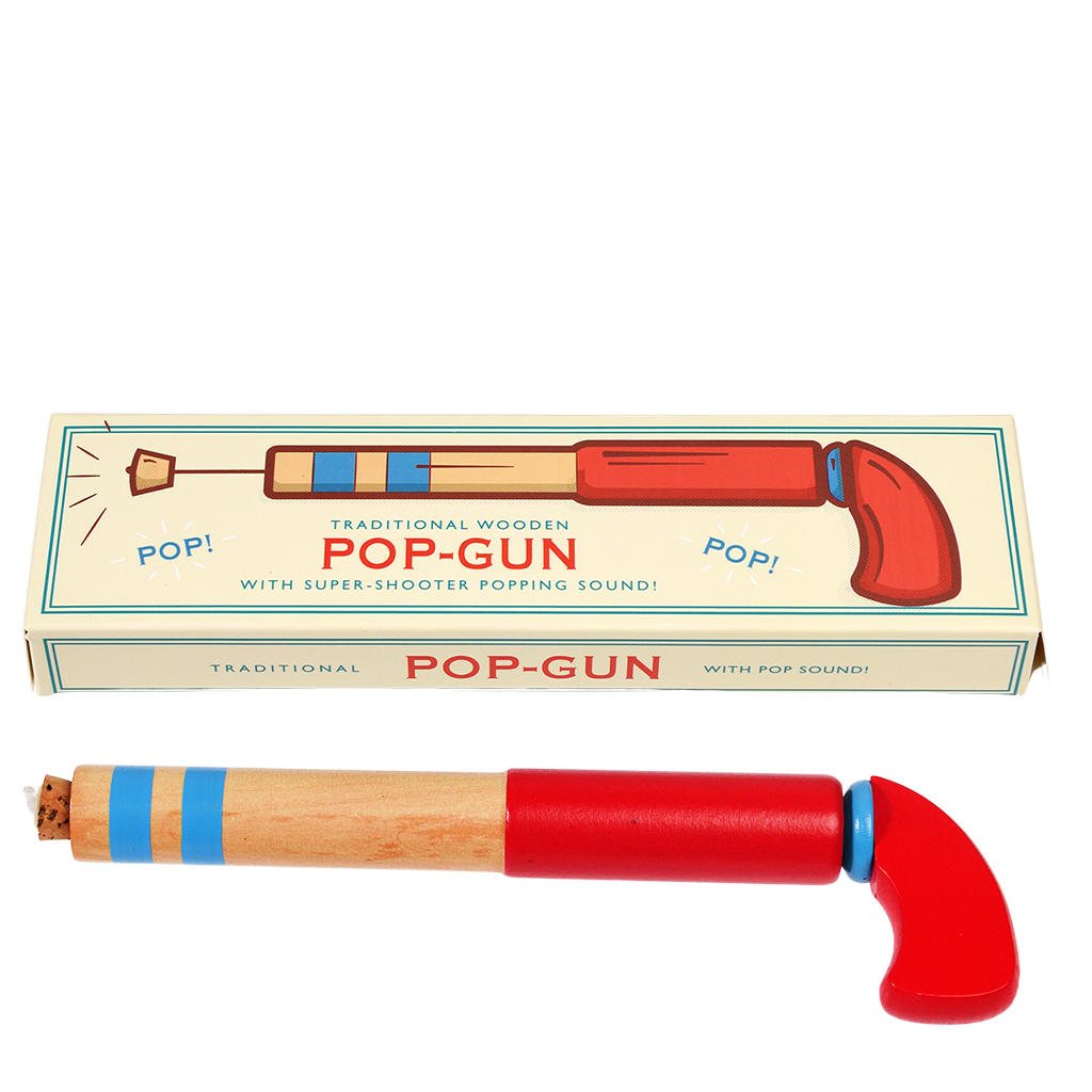 Traditional wooden pop-gun | ﻿Rex London