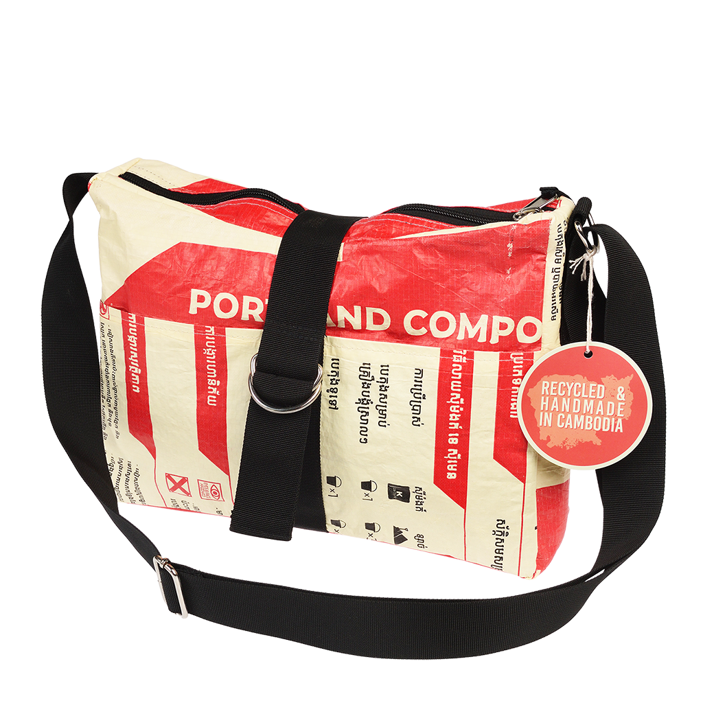 Recycled Cement Bag Handbag | ﻿Rex London