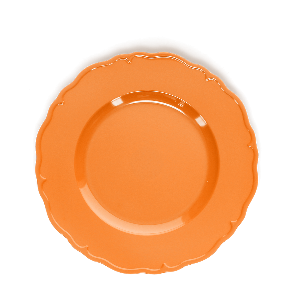 Melamine plate (20cm) - Orange | ﻿Rex London