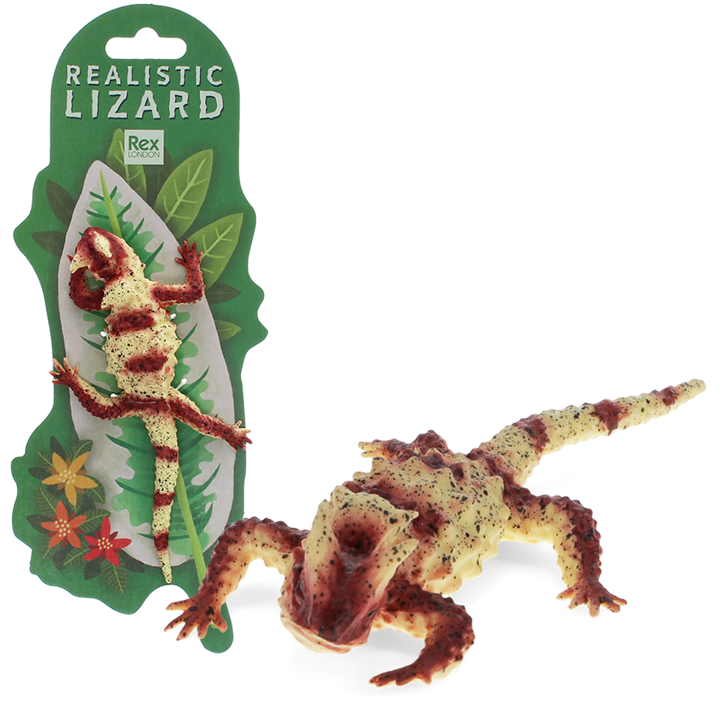 Realistic horned lizard toy | ﻿Rex London
