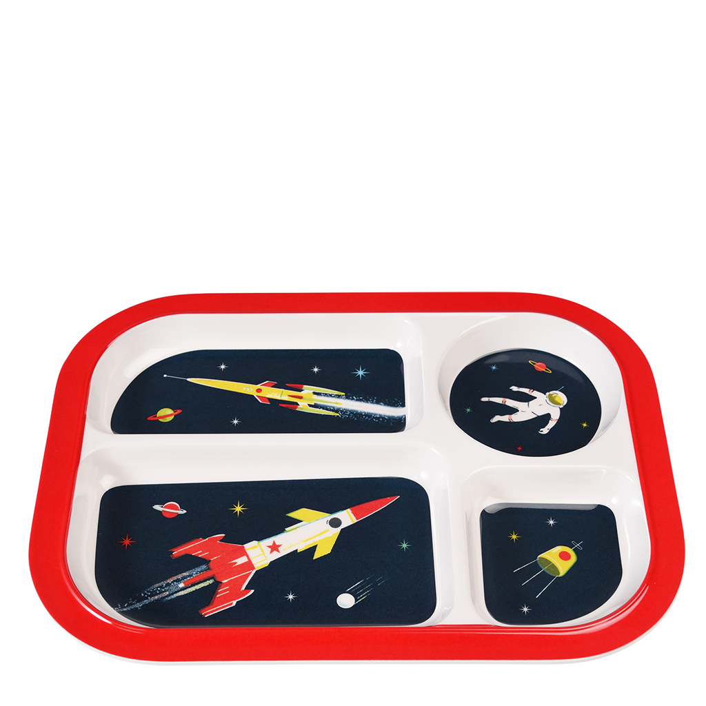 Melamine food tray - Space Age | ﻿Rex London