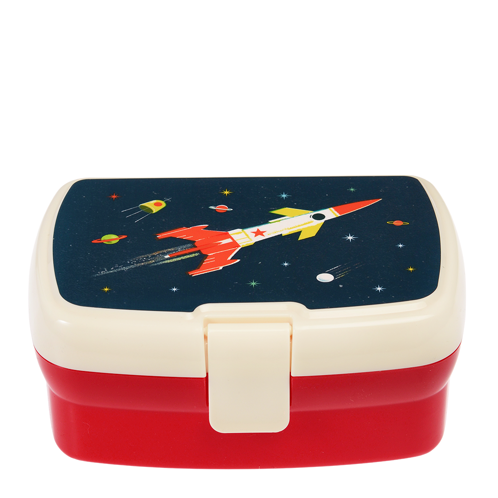 Lunch box with tray - Space Age | ﻿Rex London