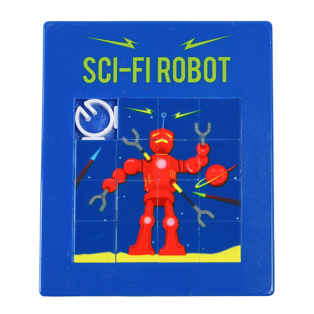 Slide puzzle - Sci-fi robot | ﻿Rex London
