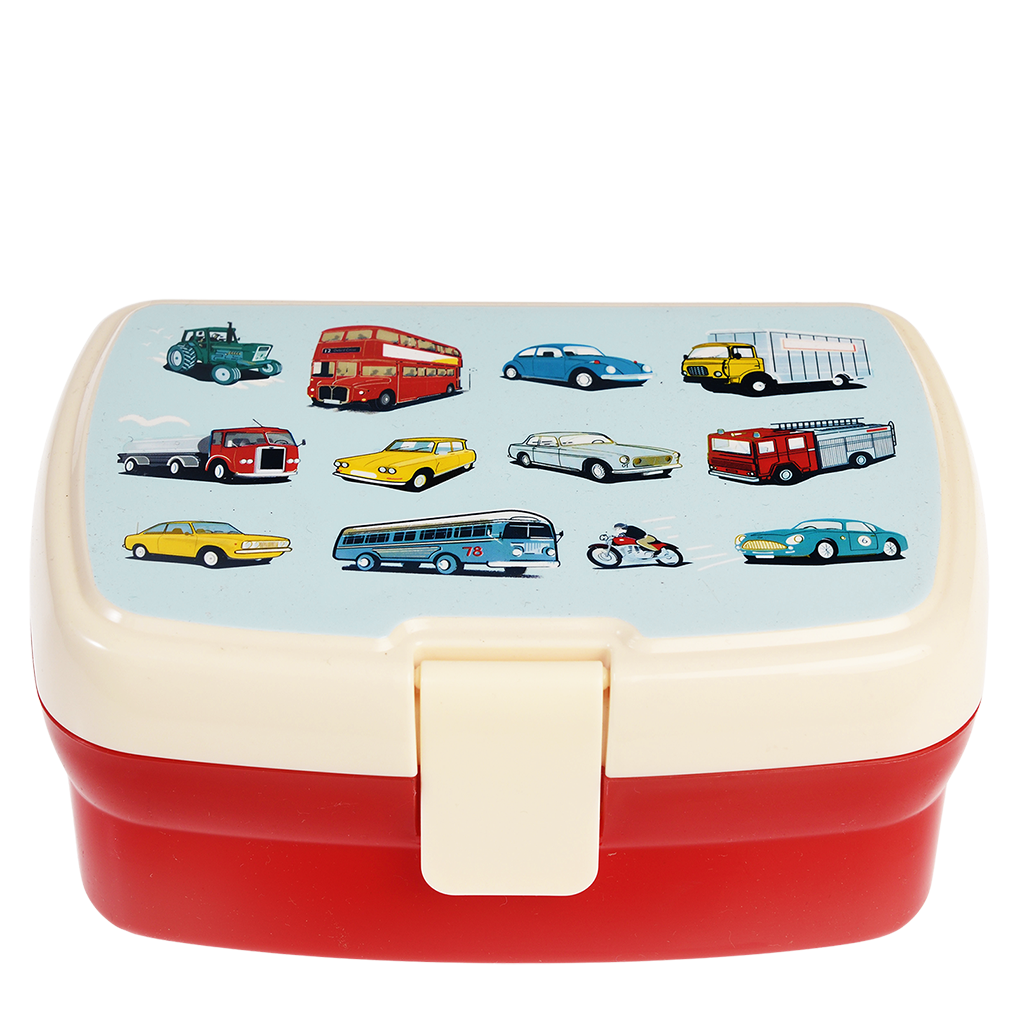 Lunch box with tray - Road Trip | ﻿Rex London