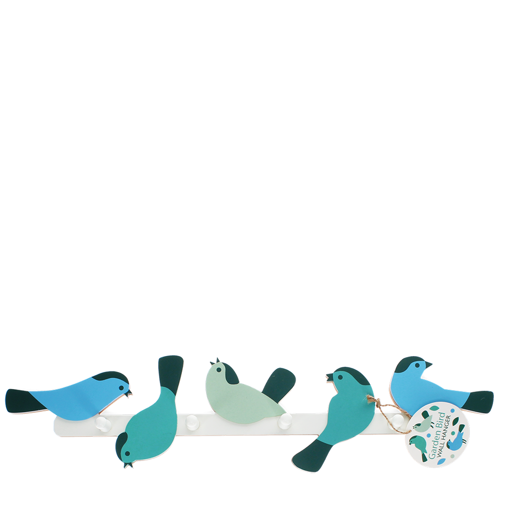Wooden wall hanger - Garden Bird | ﻿Rex London