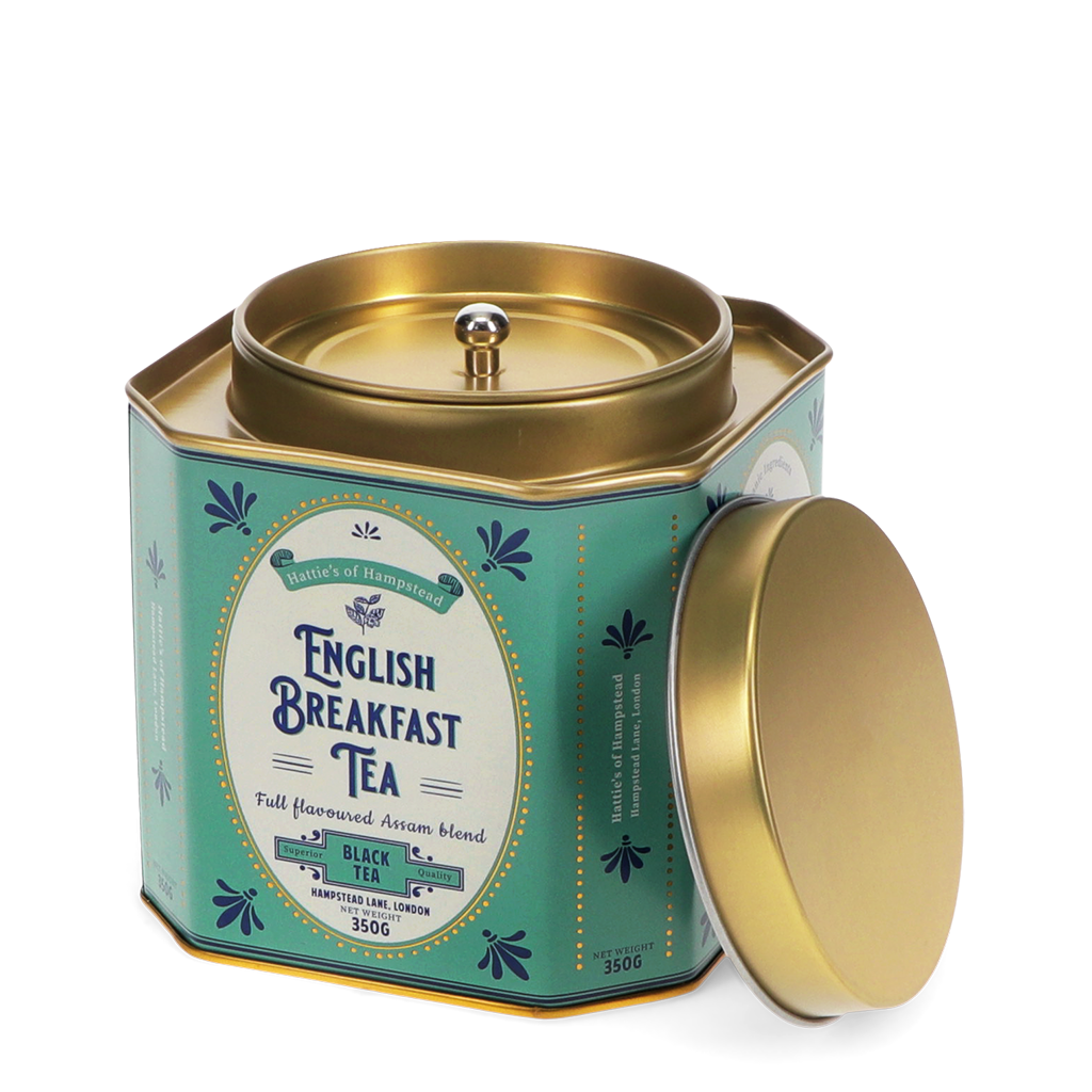 Metal tea caddy - English Breakfast | ﻿Rex London