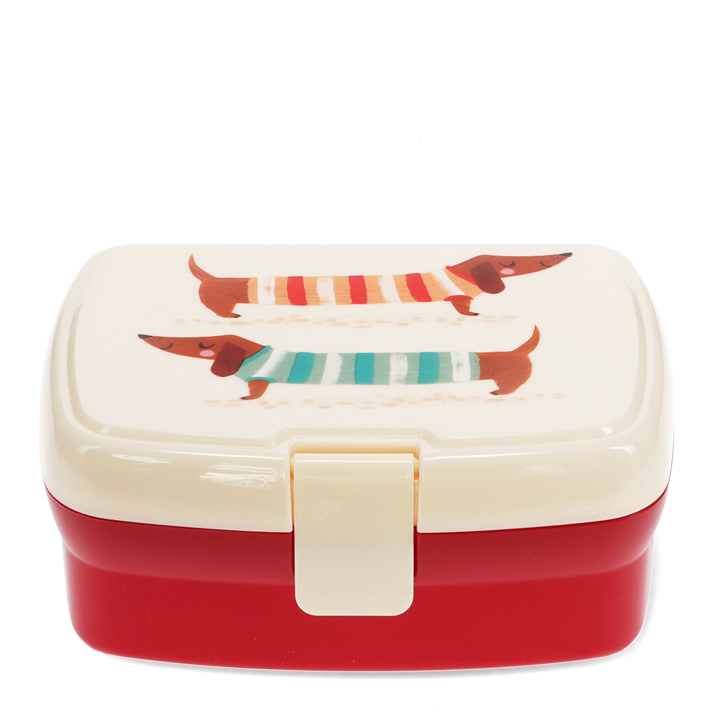 Lunch box with tray - Sausage Dog | ﻿Rex London
