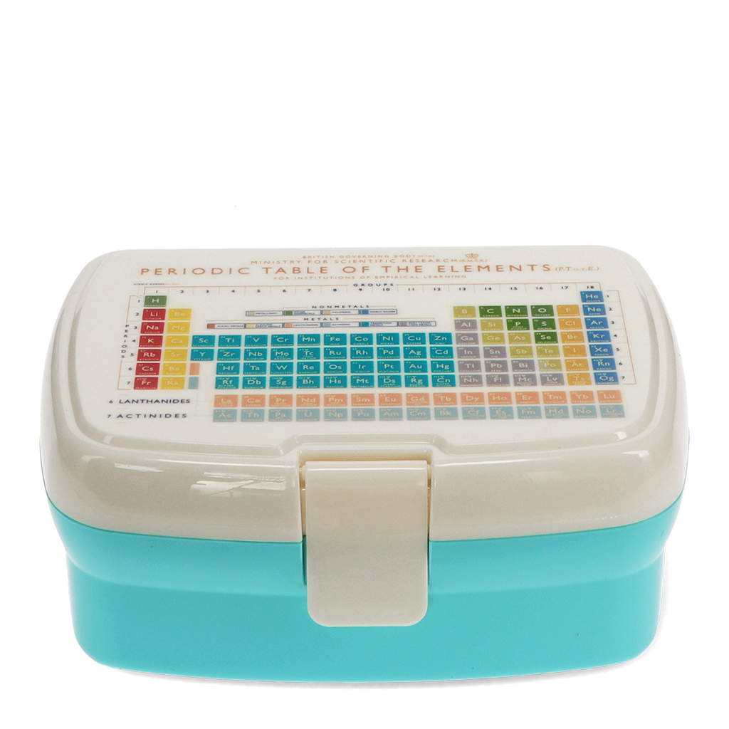 Lunch box with tray - Periodic Table | ﻿Rex London