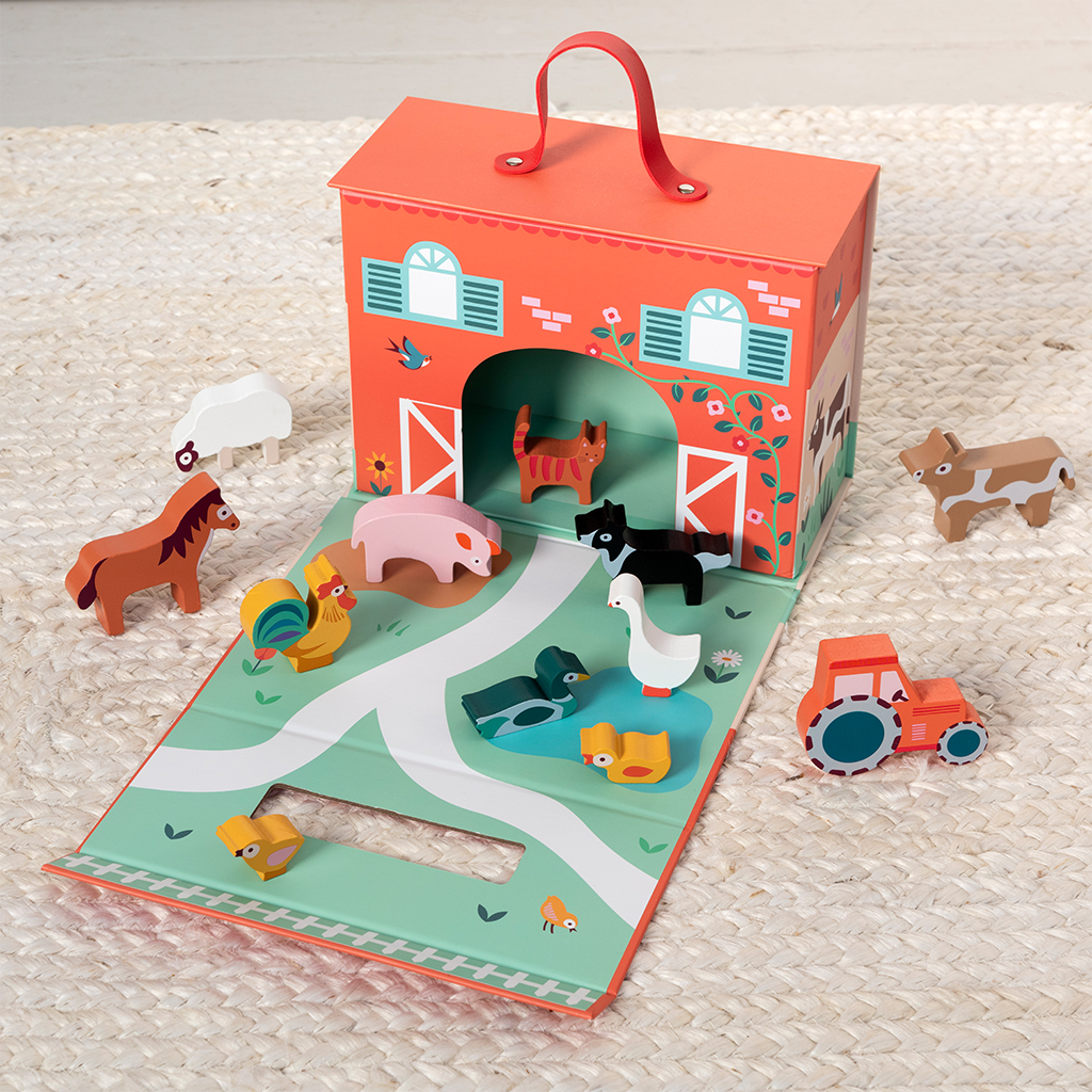 Wooden farm playset | ﻿Rex London