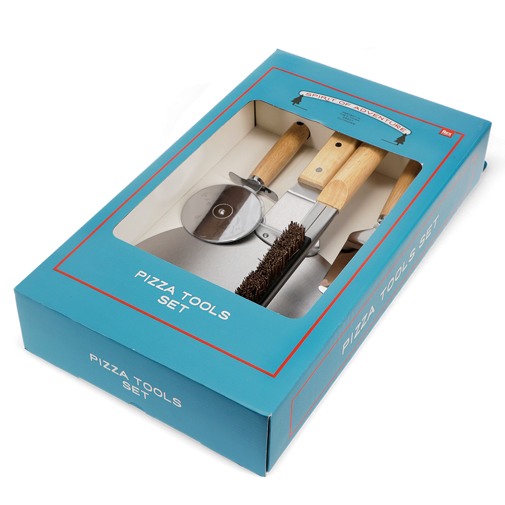 Premium pizza tools gift set (4 pieces)