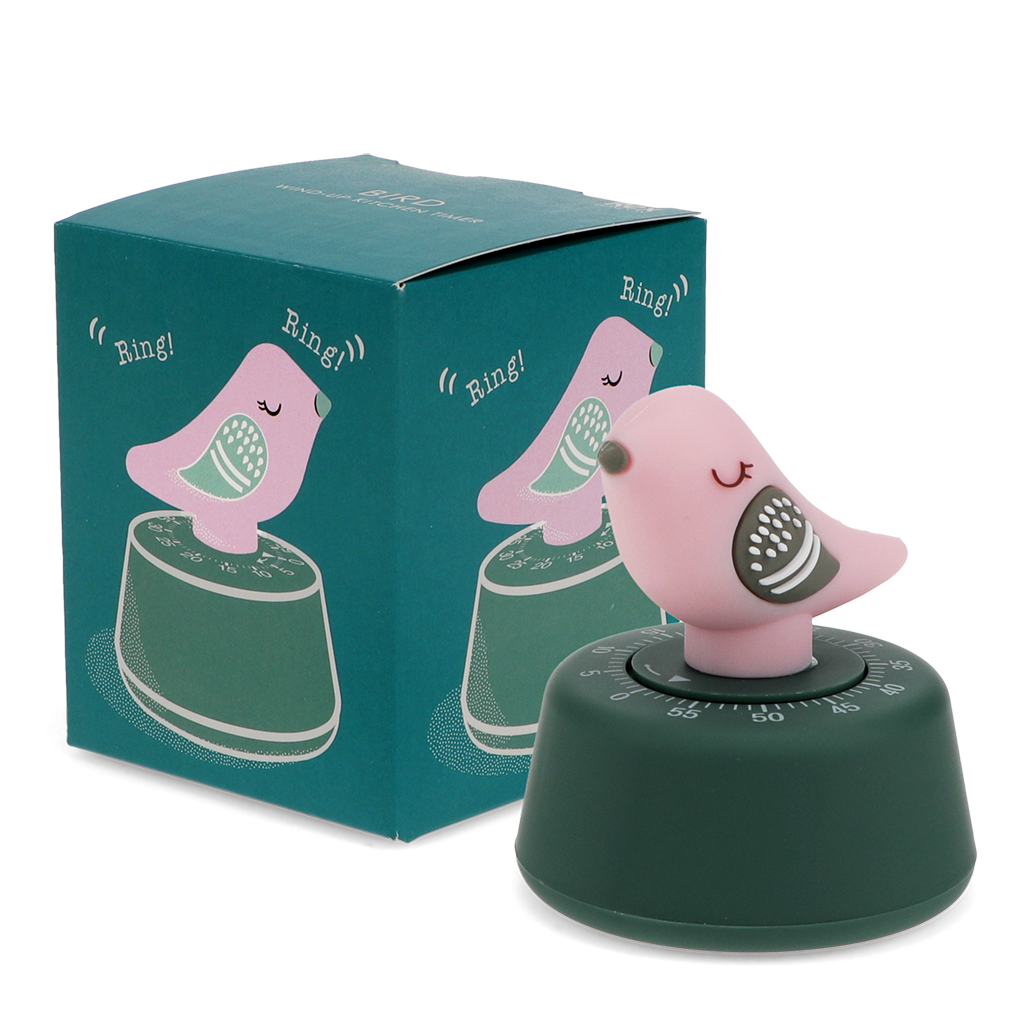 Wind-up kitchen timer - Bird | ﻿Rex London