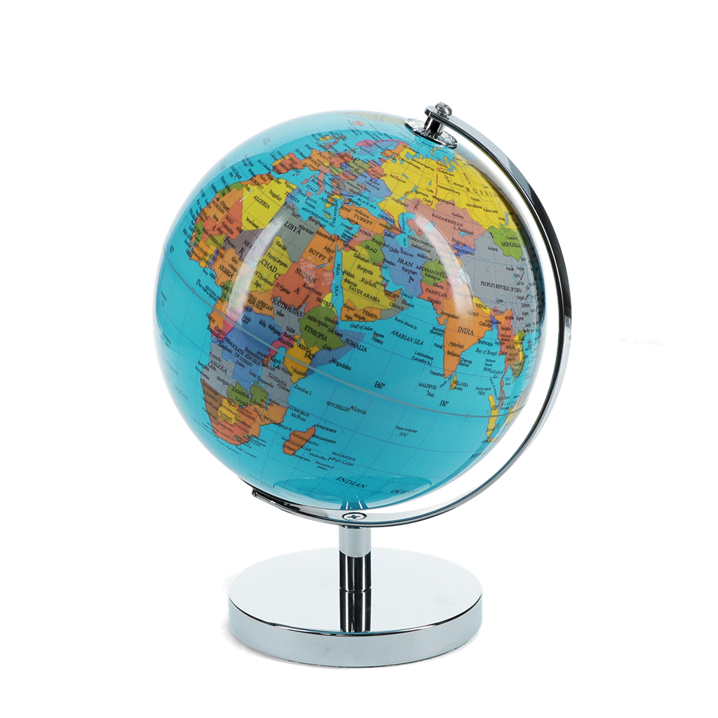 USB world globe light (14.2cm) - Classic | ﻿Rex London