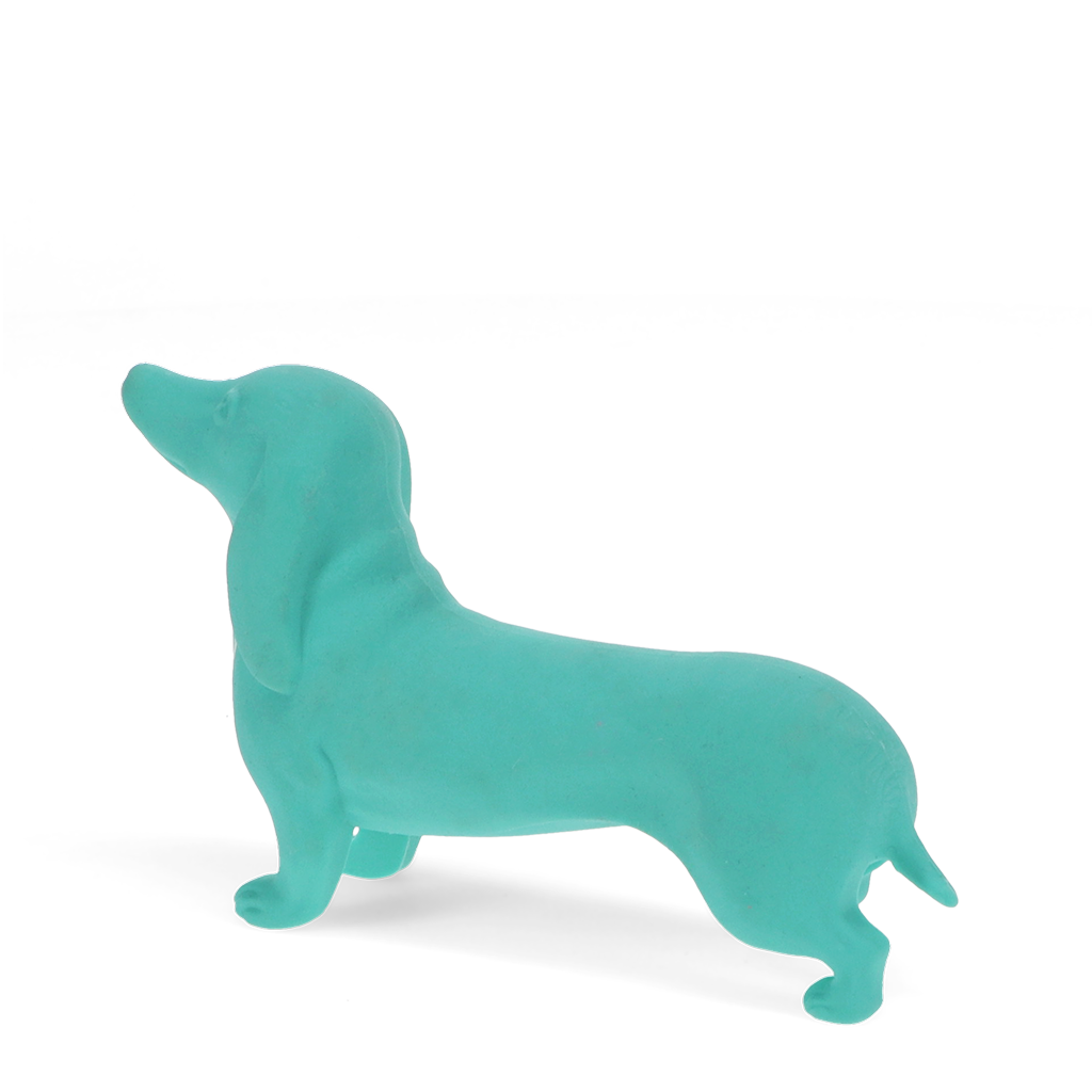 Giant sausage dog eraser - Turquoise | ﻿Rex London