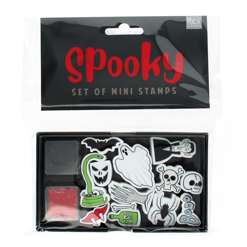 Set of mini stamps - Spooky | ﻿Rex London