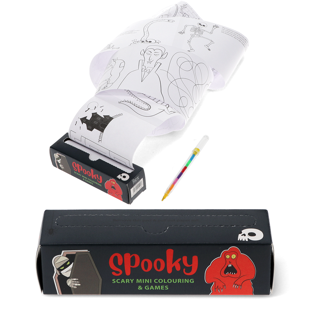 Mini colouring and games - Spooky | ﻿Rex London