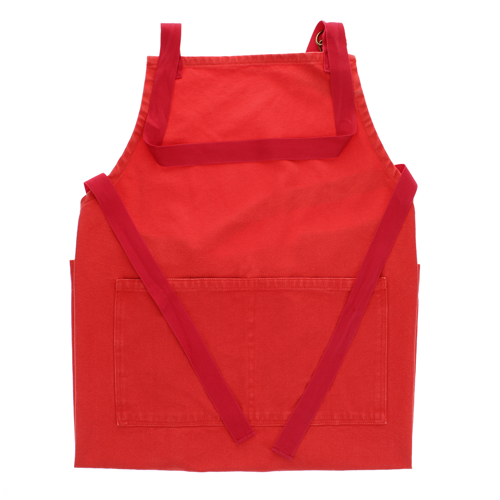 Two-tone utility apron - Red | ﻿Rex London