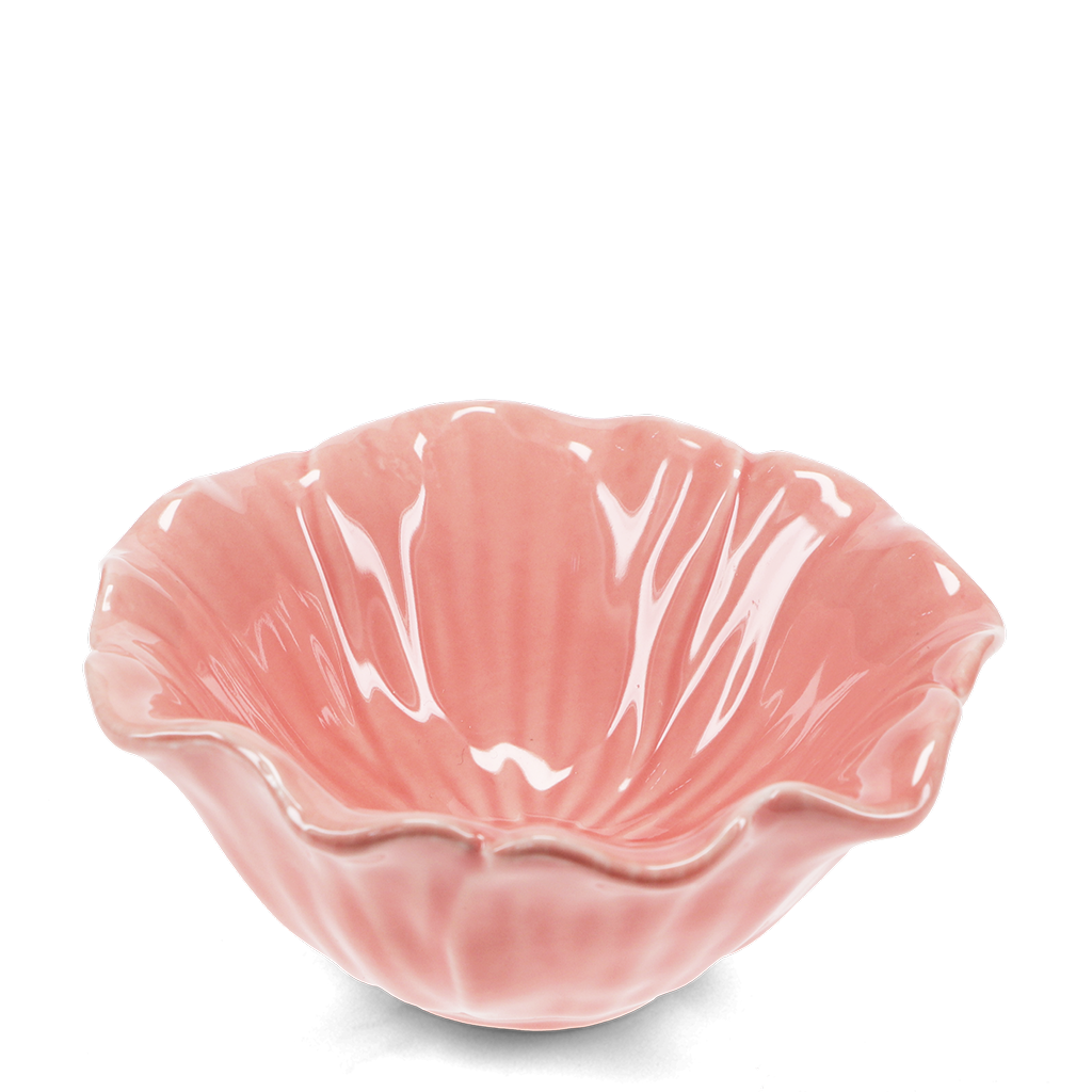 Ceramic flower bowl 13cm - Pink | ﻿Rex London