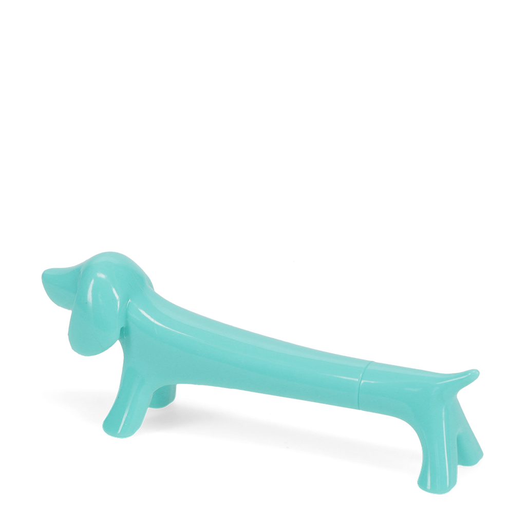 Sausage dog shaped pen - Aqua | ﻿Rex London