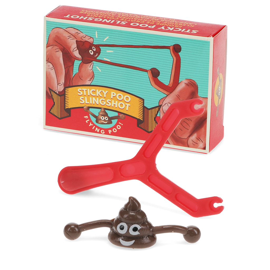 Sticky poo slingshot | ﻿Rex London