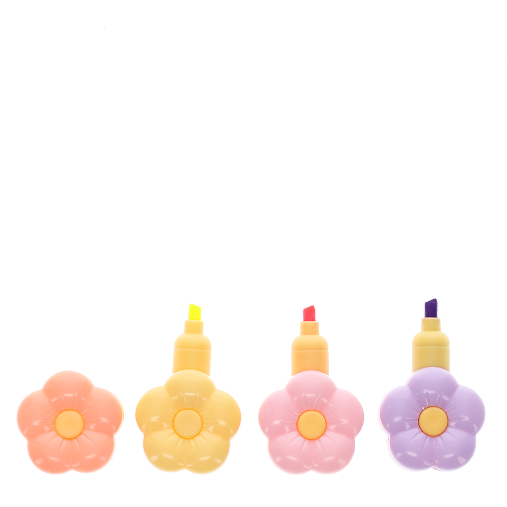 Stackable highlighters set - Flower Power | ﻿Rex London