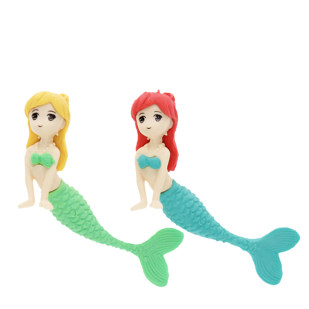 Erasers (set of 2) - Mermaid | ﻿Rex London