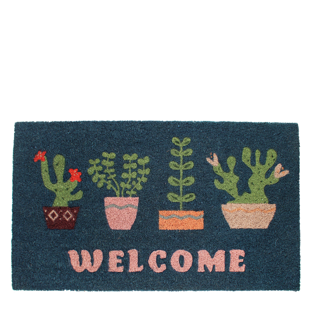 Doormat - Welcome Plants | ﻿Rex London