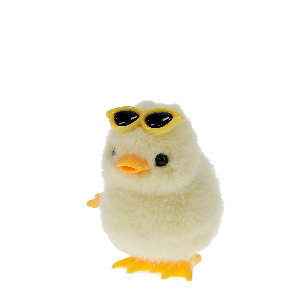 Fluffy wind-up toy - Duck | ﻿Rex London