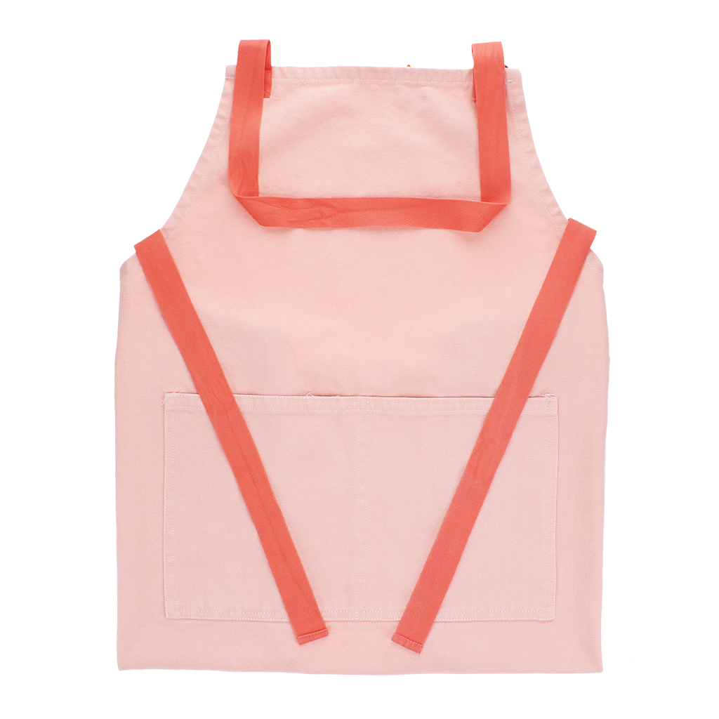 Two-tone utility apron - Pink | ﻿Rex London
