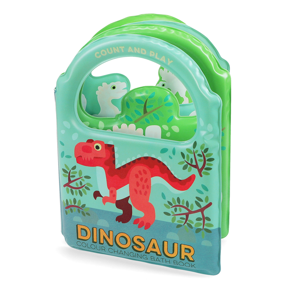 Colour changing bath book - Baby Dinos | ﻿Rex London