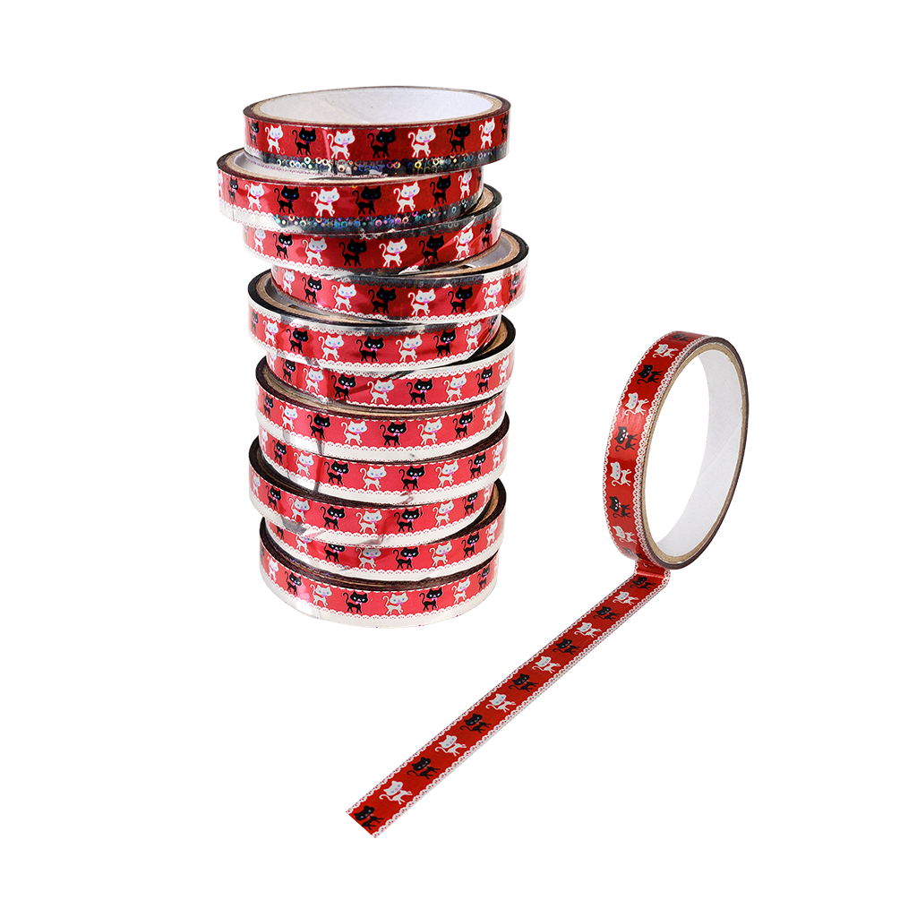CUTE CATS TAPE X 12 | ﻿Rex London